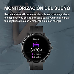 FITUP for Men Women V15S Smart Watch, 1.28 Inch, Round Large Screen, Heart Rate, Blood Oxygen, Sleep Monitoring, SmartWatches Supports 20 Sports Modes, Fitness Tracker(Black)