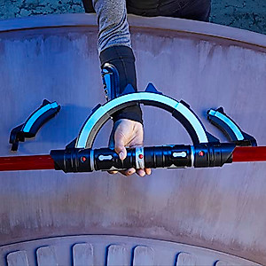 STAR WARS Lightsaber Forge Inquisitor Masterworks Set Double-Bladed Electronic Lightsaber, Customizable Roleplay Toy for Kids Ages 4 and Up