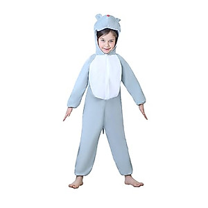 Kids Animal Costumes Boys Girls Unisex Fancy Dress Outfit Cosplay Children Onesies M (for Kids 35.5" - 41.5" Tall), Mouse