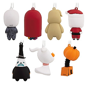 Hallmark Disney Tim Burton's The Nightmare Before Christmas Mystery Christmas Ornaments, Set of 2, Shatterproof