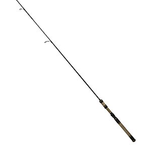 Okuma GSP-S-761L Guide Select Pro Trout Spinning Rod, 7'6" Length, 1 Piece, 2-6 lb Line Rate, 1/8-1/2 Ooz Lure Rate, Light Power, Black