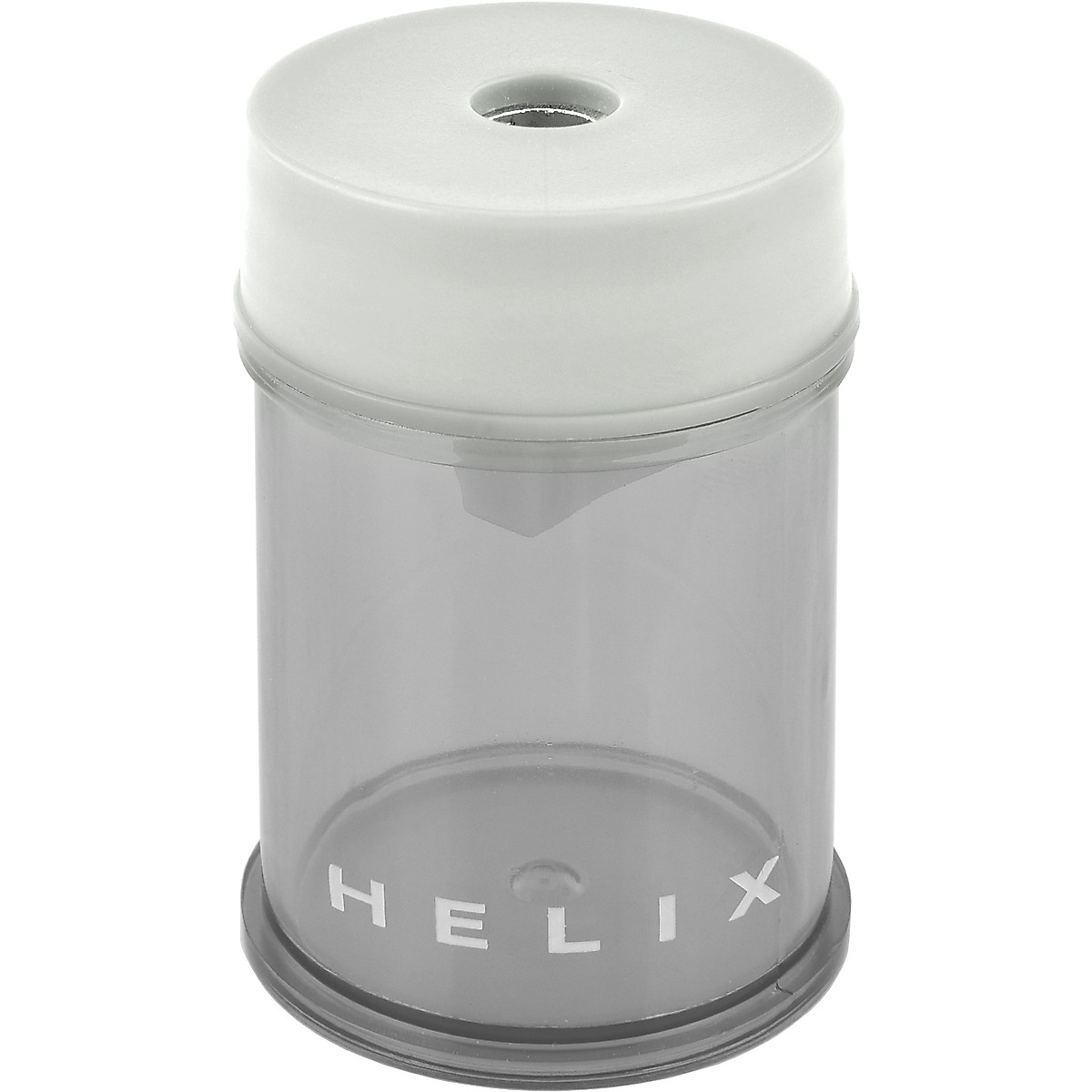 Maped Helix USA - Helix Canister 1 Hole Pencil Sharpener - Standard Pencil Compatibility - Durable Steel Blade - Assorted Colors