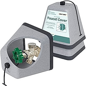 Home Intuition Outdoor Foam Faucet Cover, 2 Pack