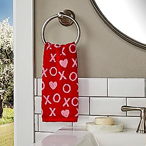 SKL Home Seasonal Jacquard Hand Towel Gift Set, 6 Count, Multicolored