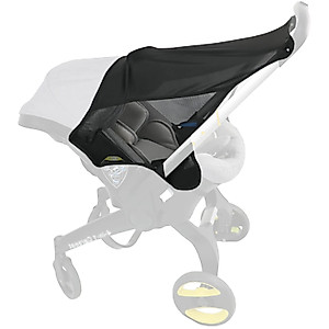 iCaicoyo Stroller Sun Shade for Doona Stroller and Baby Car seat, UV Protection Sun Cover for Baby Pushchairs Strollers Functional Sun Protection Shade and Sleep Aid for Infant Buggy Carrycot