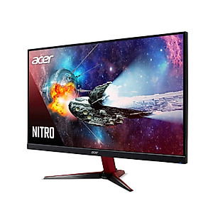 Acer Nitro VG272 Xbmiipx 27" Full HD (1920 x 1080) IPS AMD Radeon FreeSync and G-SYNC Compatible Gaming Monitor, 240Hz, Up to 0.1ms Response Time, (1 Display & 2 HDMI 2.0 Ports), Black