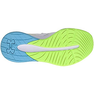 Under Armour Women's Charged Breathe Training Shoe, (100) White/Pale Olive/Fresco Blue, 10, US