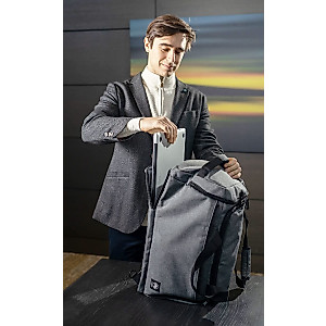 ACRO 3 in 1 Sports/Travel Duffle Bag for Men & Women/Back Pack/Lap TOP Compartment/Water Resistant/Wet Pocket & Shoes Compartment 40L,Grey, Grey