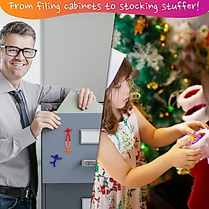 MAGMEN Magnetic Travel Toys, Stretchy, Fun, and Educational Fidget Toys for Kids and Adults Ages 3 and Up Pack of 10 Solid