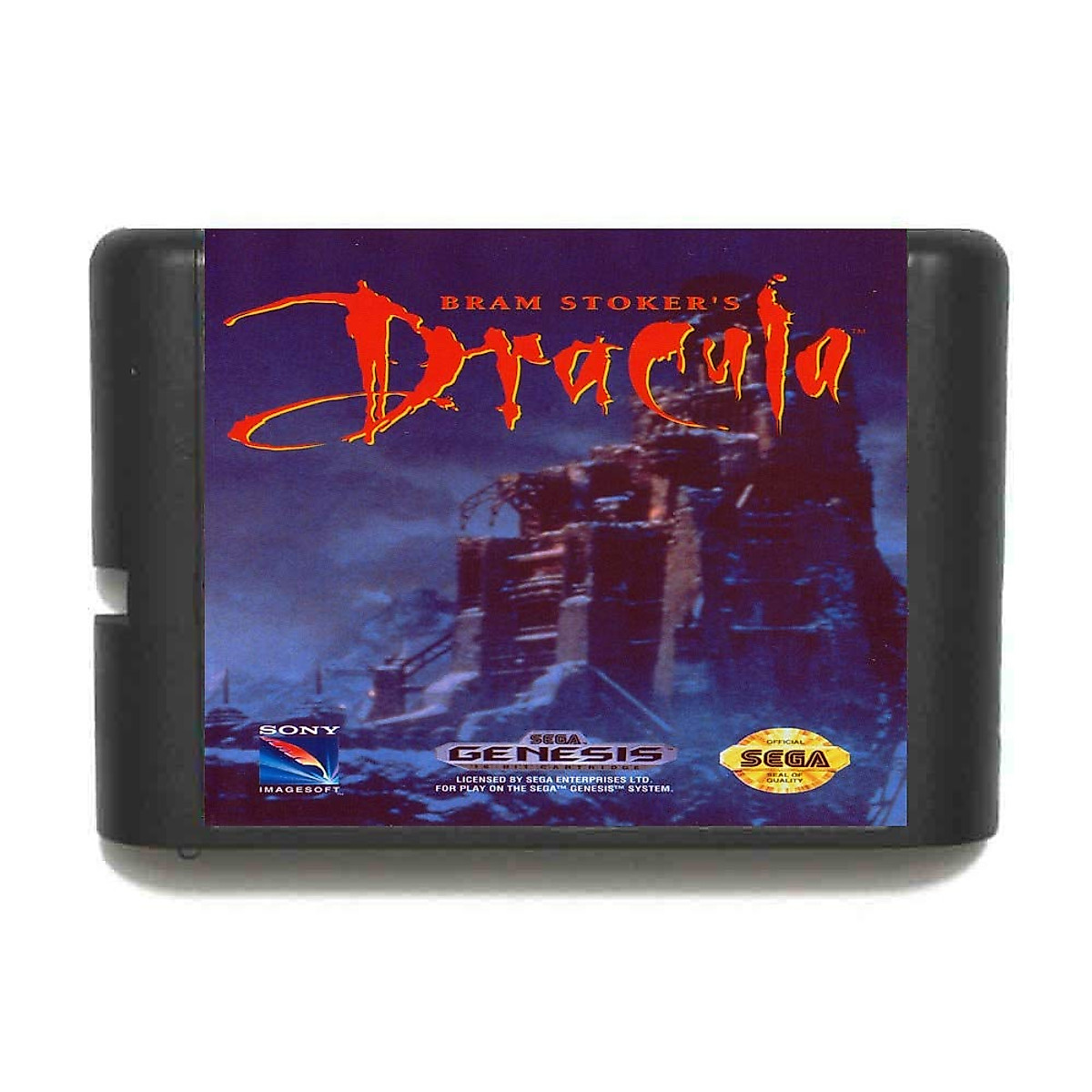 Bram Stoker'S Dracula 16 Bit Md Game Card For Sega Mega Drive For Genesis