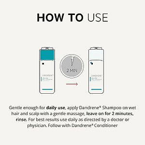 DS Laboratories Dandrene Anti Dandruff Conditioner - Itchy Scalp Hair Conditioner, Dry Scalp Dandruff Scalp Treatment, Seborrheic Dermatitis & Psoriasis Cleansing Conditioner, Moisturizing Conditioner