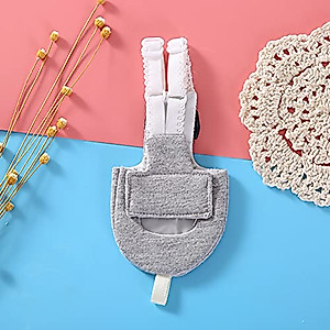 ULTECHNOVO Creative Pet Bird Clothes Parrot Diaper Bird Pant Pet Flying Suit Pilot Clothing for Cockatiel Parakeet (Dark Grey) Pet Toys Games