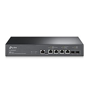 TP-Link TL-SX3206HPP | 6 Port 10G L2+ Managed PoE Switch | 4 PoE++ Port @200W, 2 x 10G SFP+ Slots | PoE Recovery | Omada SDN Integrated | IPv6 & Static Routing | 5 Year Manufacturer Warranty