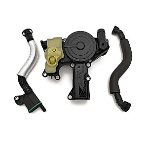 Ensun PCV Valve Oil Separator Crankcase Vent Valve replacement for A4 A5 A6 Quattro allroad Q3 Q5 Replaces 06H103495AE