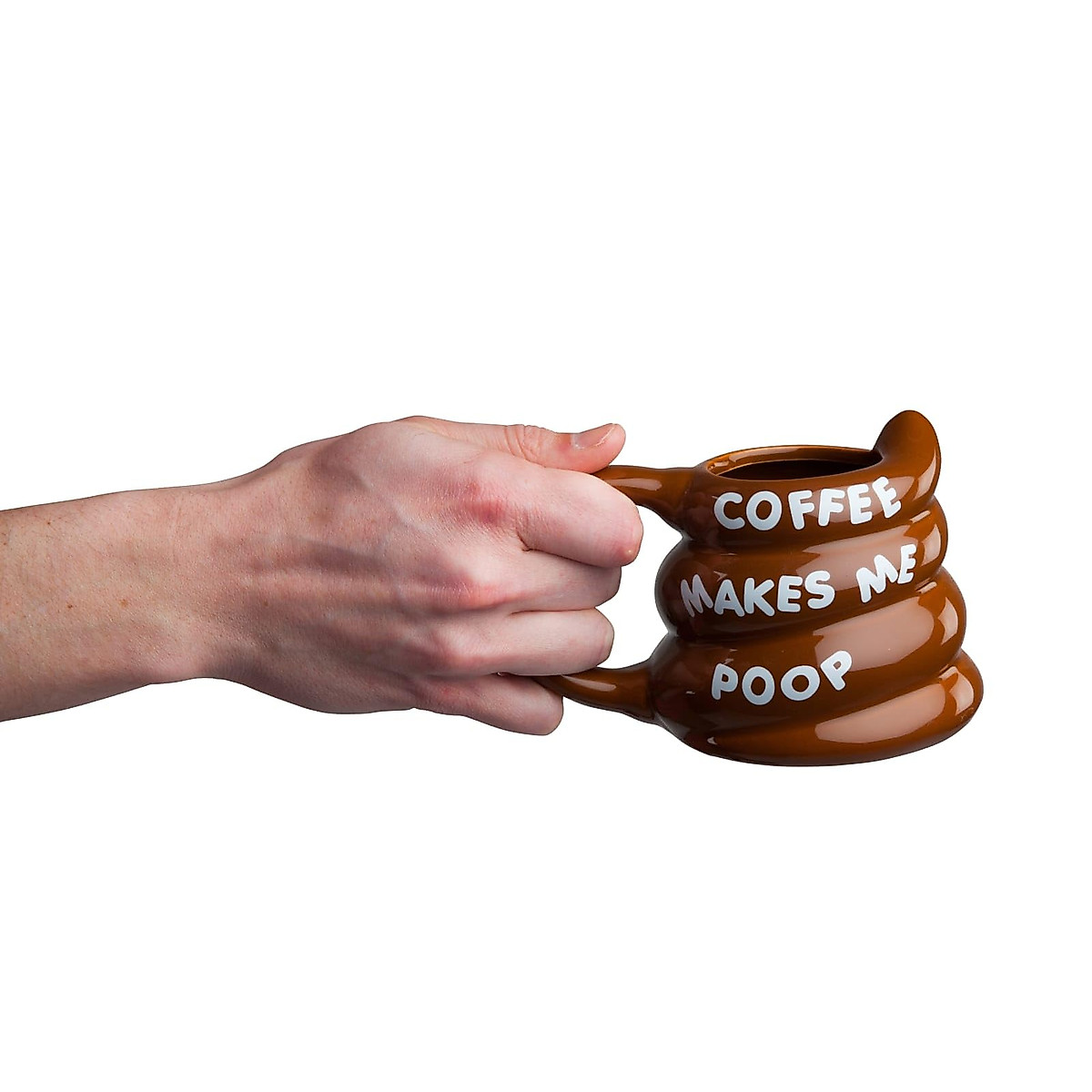 BigMouth BMMU-0024 "Coffee Makes Me Poop" Coffee Mug, 14 ounces