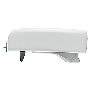 Medline Locking Elevated Toilet Seat, Without Arms, Supports Up to 350 lbs,White