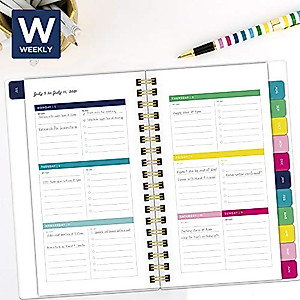 Academic Pocket Calendar 2021-2022, Simplified by Emily Ley for AT-A-GLANCE Weekly & Monthly Planner, 3-1/2" x 6", Pocket Size, for School, Teacher, Student, Thin Happy Stripe (EL60-300A)