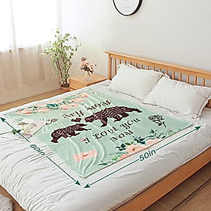 ZKA Mothers Day Birthday Gifts for Mom,Gifts for Mom, Birthday Gifts for Mom, Valentine's Day Gifts for Mom, Christmas Mom Blanket Gifts from Daughter Son, Present for Mom Throw Blanket