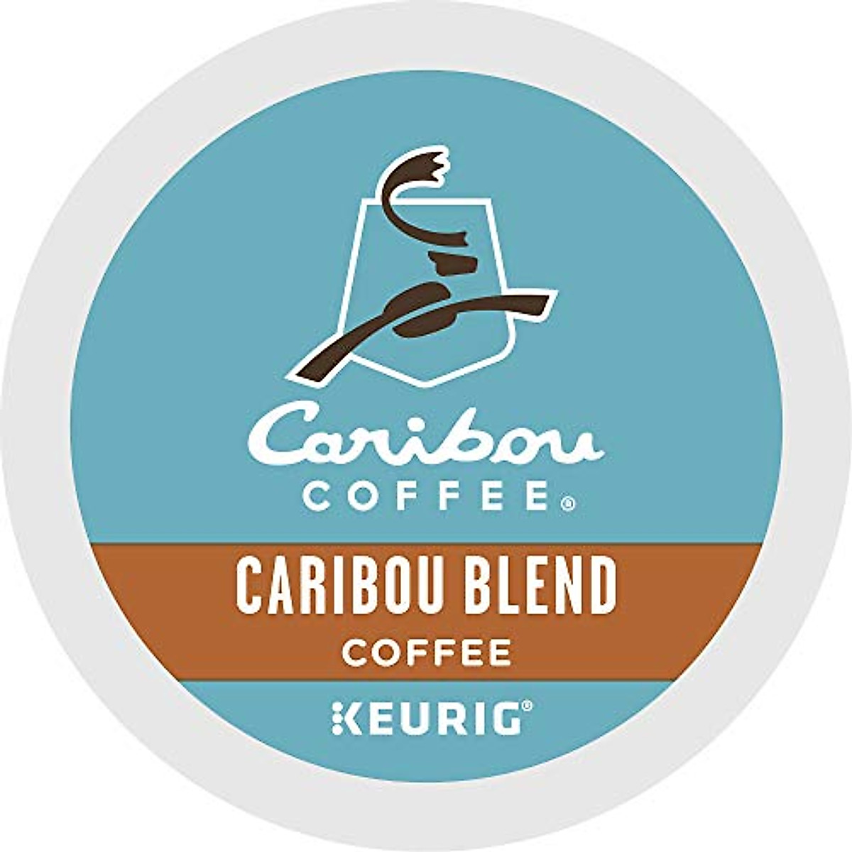 Caribou Coffee Caribou Blend Keurig K-Cups Coffee, 12 Count