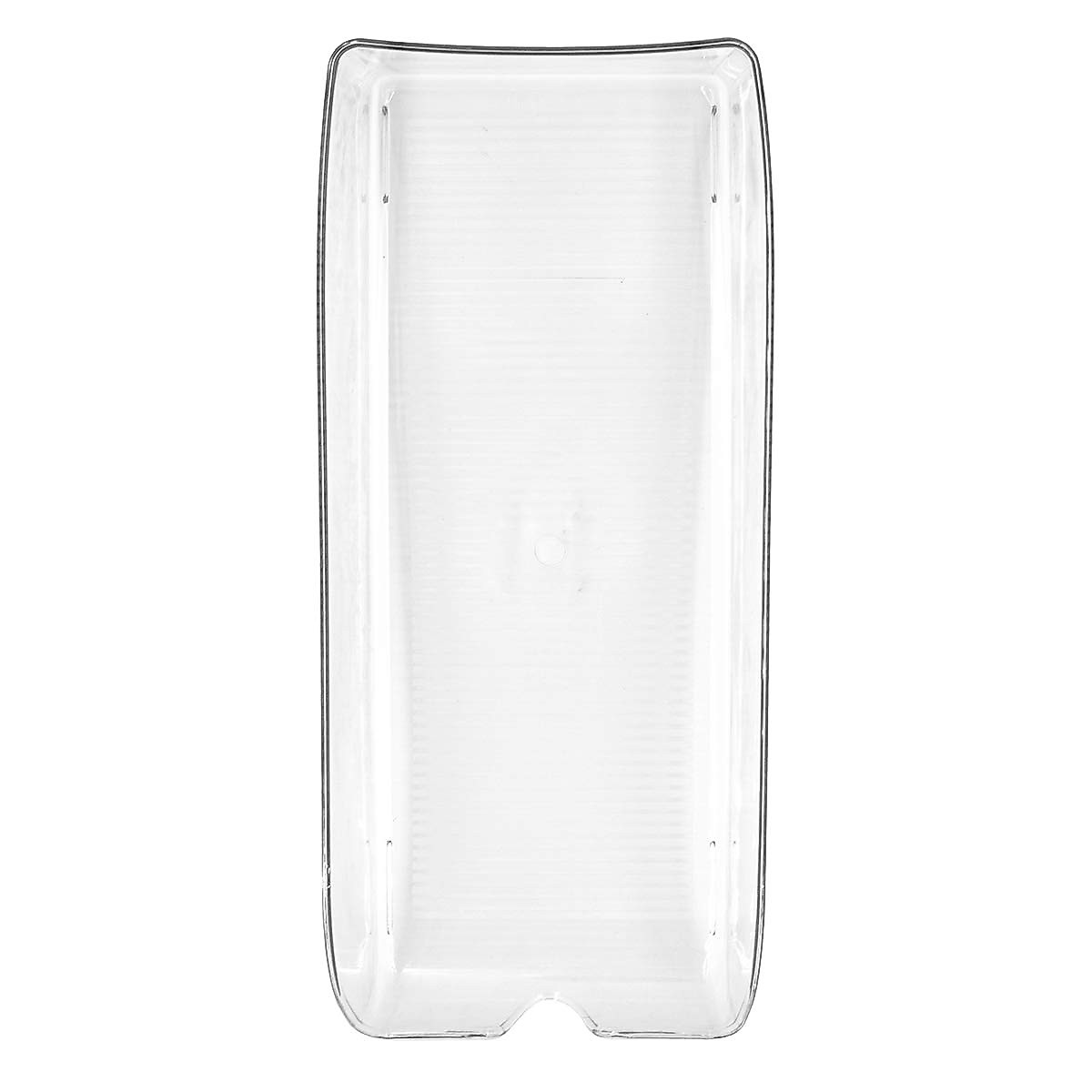 Glad Plastic Refrigerator Organizer Bin – Drink Storage and Beverage Holder for 9 Soda Pop Cans, Clear