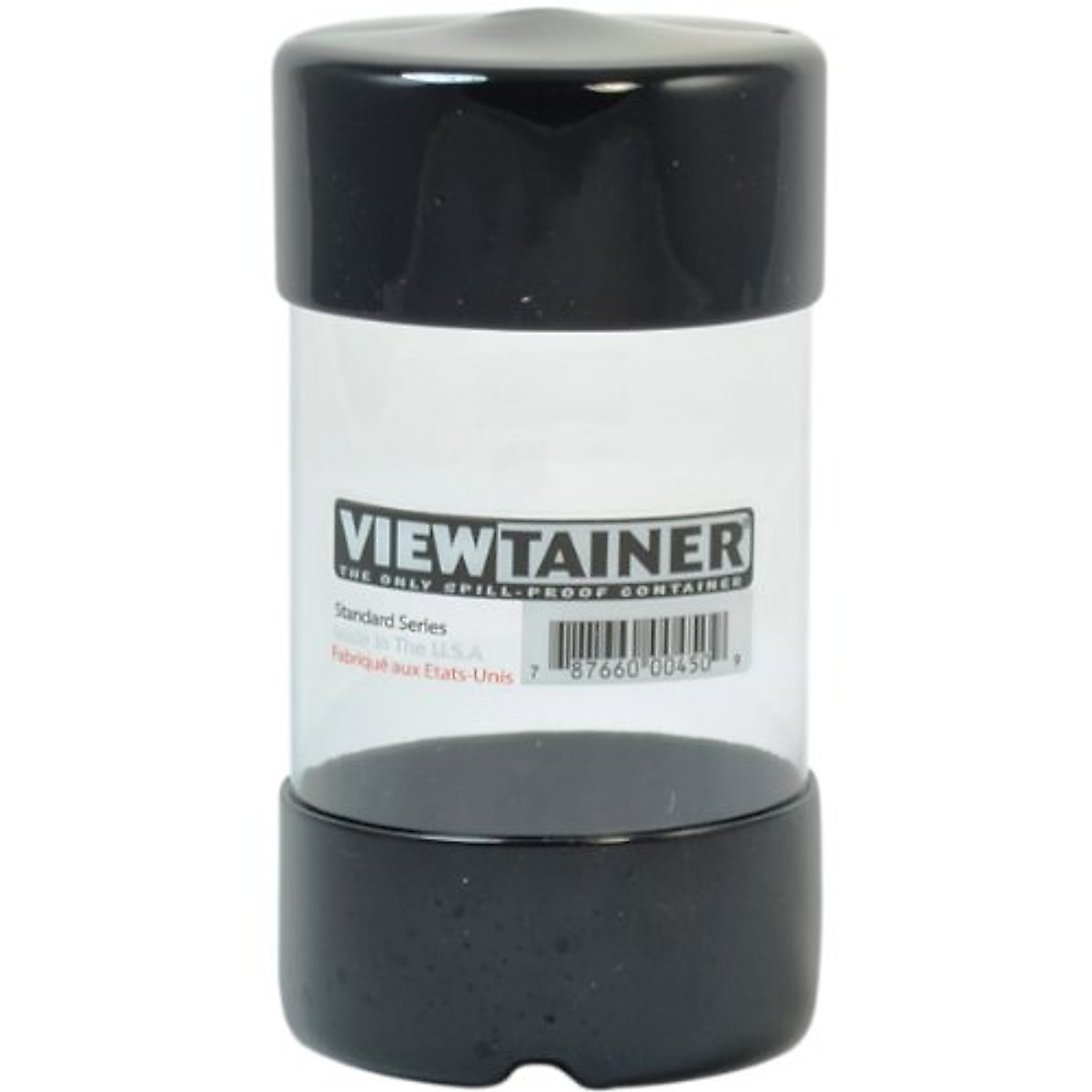 Viewtainer Storage Container, 2.75-Inch by 5-Inch, Black