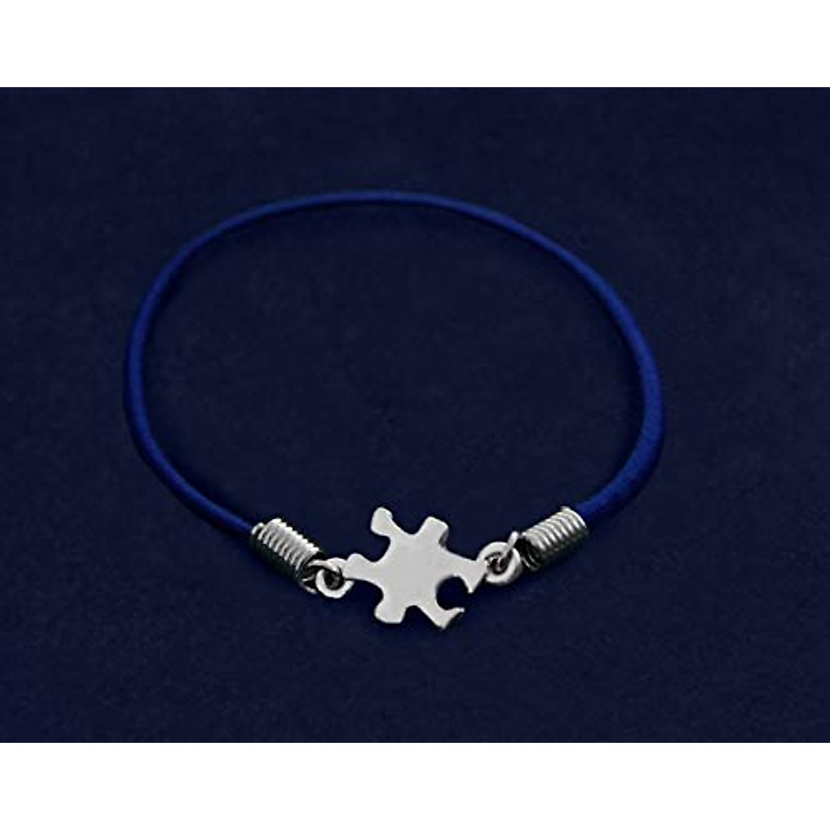 Fundraising For A Cause 2 Pack Autism Awareness Puzzle Piece Stretch Bracelets - Asperger’s & Autism Awareness Bracelets