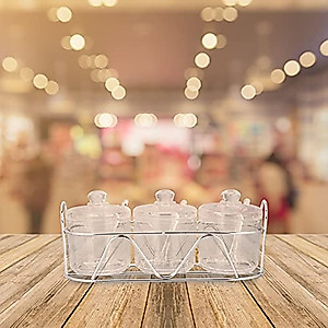 Cabilock Cocktail Shaker Set Mini Containers Spices Set Kithen e Box ondime Se t Sa Bo Stoage Bin with a fo Kithen o Ba Home Mini Containers Spices Set Small Containers