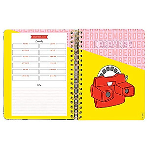 Stay Golden 17-Month Large Planner with 1000+ Stickers 2019-2020 (Pipsticks+Workman)