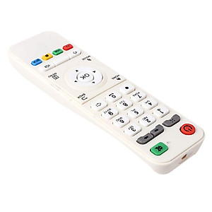 angwang White Remote Control Controller Replacement for LOOL Loolbox IPTV Box Great BEE IPTV and Model 5 OR 6 Arabic Box Accessories, 170x50x23mm/6.6x1.9x0.9in