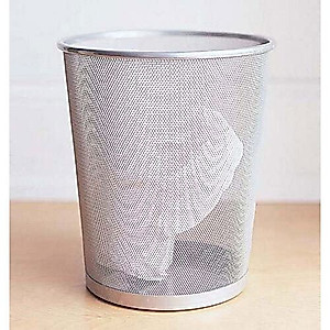 Q-Connect KF00849 18 Litre Waste Basket Mesh - Silver