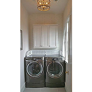 Haus Maus - The Original Laundry Guard - Keeps Laundry from Falling Behind Most Front Loading Washers/Dryers - Magnetic - 50.5" x 21" x 8" - Made in North America