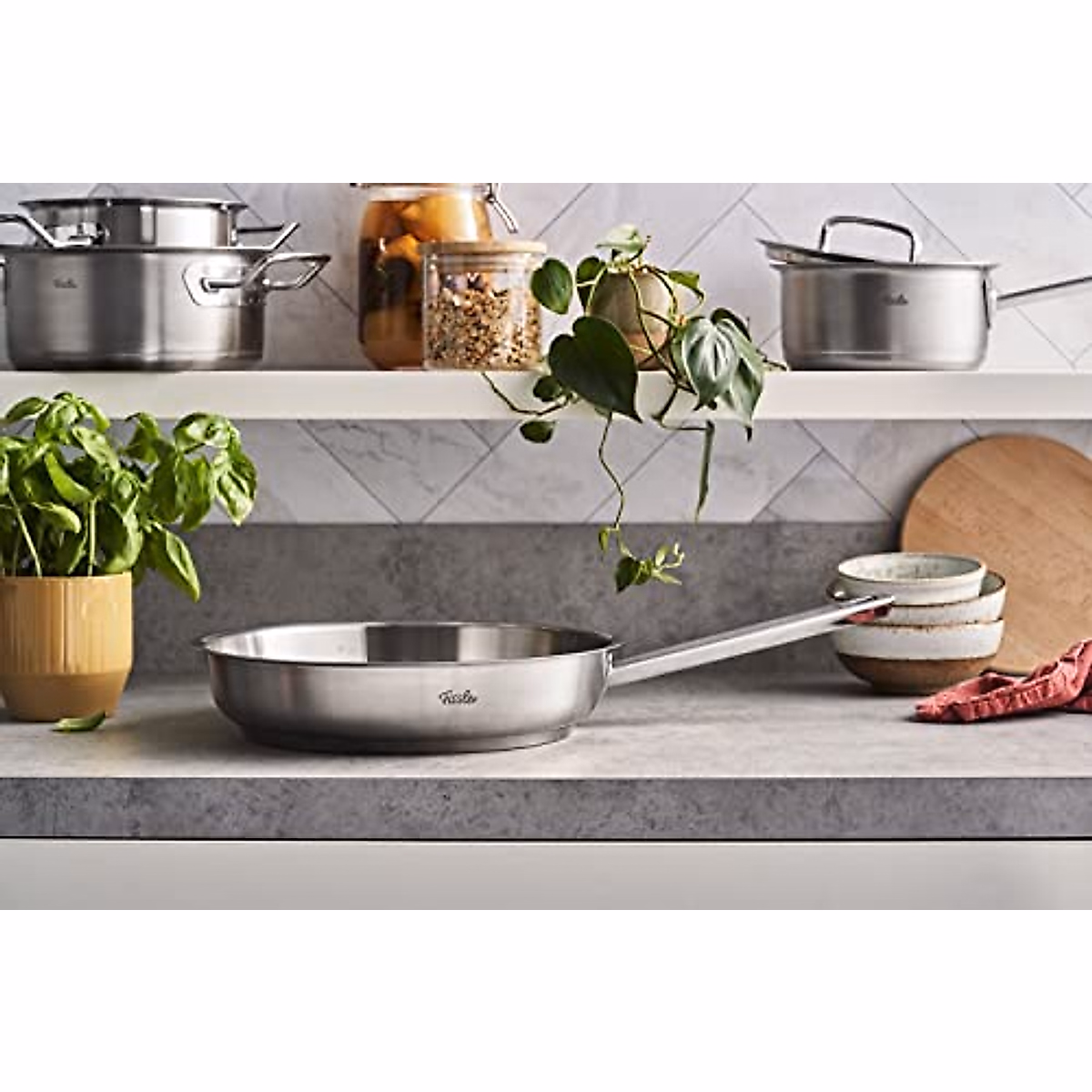 Fissler Original-Profi Collection Stainless Steel Frying Pan, 11"