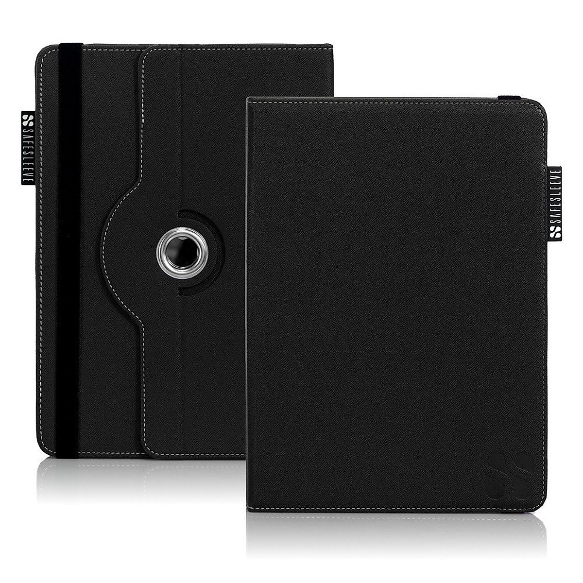 SafeSleeve EMF Protection Anti Radiation iPad Case: Universal Tablet Case for for 9"-10" Tablet Computers Including iPad, iPad Air, iPad Pro 9.7 Galaxy Tab 9.7, Nexus 10, Nook HD+ (Black)