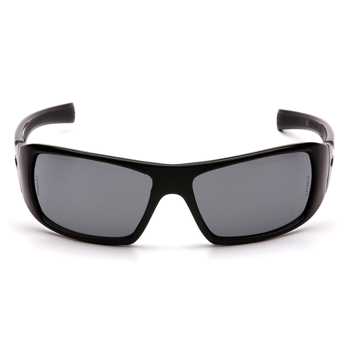 Pyramex Safety Goliath Safety Eyewear, Black Frame, Gray Lens (SB5620D)
