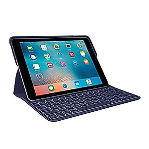 Logitech Create: Backlit Wireless Keyboard with Smart Connector For iPad Pro 9.7 Inch (Blue) - Will NOT fit Other Models or Other Sizes! ONLY fits iPad Pro 9.7 Inch