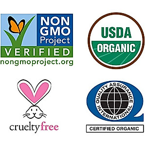 Cliganic Organic Castor Oil, 100% Pure (4oz with Eyelash Kit) - For Eyelashes, Eyebrows, Hair & Skin