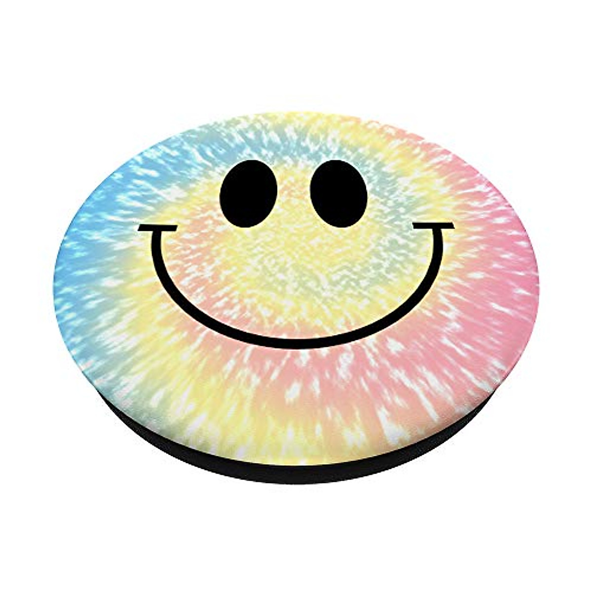 Smiling Face Psychedelic Hippy Happy Smile Emoticon Pastel PopSockets Swappable PopGrip