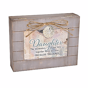 Cottage Garden Daughter Memories Treasures Grey Distressed Locket Music Box Plays You are My Sunshine