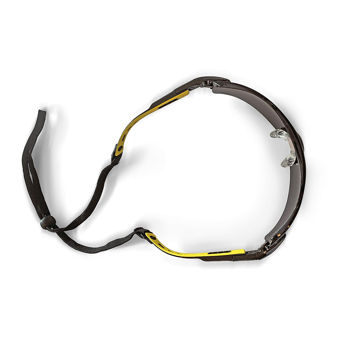 SafetyPlus Anti-Fog Safety Glasses (Clear Lens) SPG801CL-AF, ANSI Z87.1, Scratch Resistant, Wrap Around Lens, Adjustable Temple & Hinges, UV Protection, Case & Strap Included