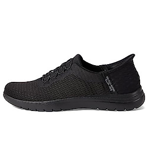 Skechers On-The-Go Flex- Clever Hands Free Slip-Ins Black/Black 7.5 B (M)