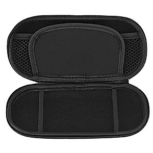Bewinner Storage Case for PS Vita, Hard Case Protective Case for PS Vita Storage Bag, Shockproof, Waterproof, Travel Bag, Carry Bag Pouch for Sony PS Vita (Black)
