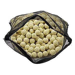AQUANEAT Bio Ball Filter Media for Freshwater Aquarium and Marine Fish Tank Sump • Canister Filter • HOB Filter • Refugium • Koi Ponds (1 Gallon)