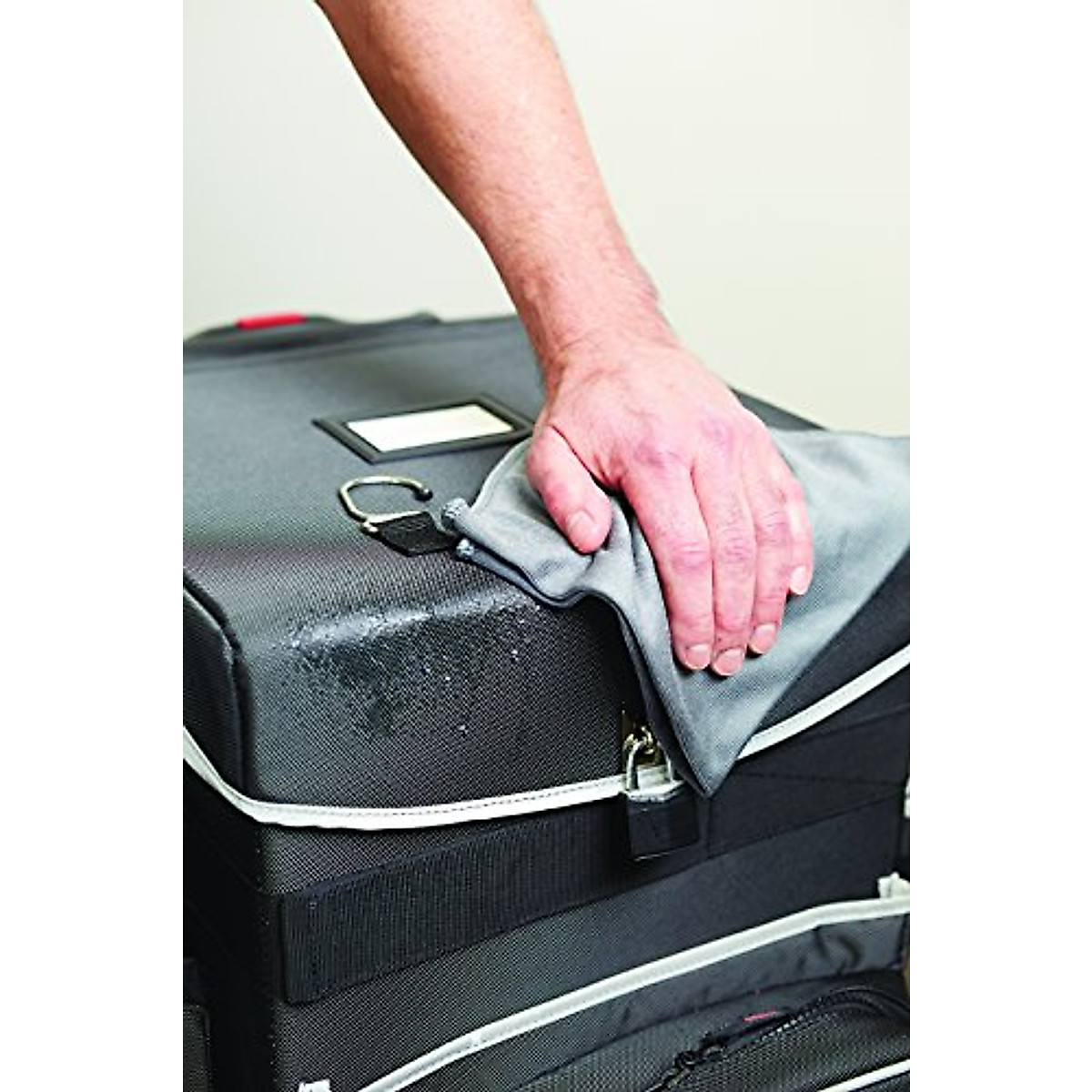 Rubbermaid Commercial Products-1902465 , Executive Quick Carts Mobile/Travel Office Cart for Housekeeper, Sales Rep, Medical Professionals, Home Healthcare, Teachers - Large, Dark Gray