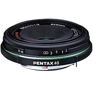 Pentax DA 40mm f/2.8 Ultra Compact Lens for Pentax and Samsung Digital SLR Cameras