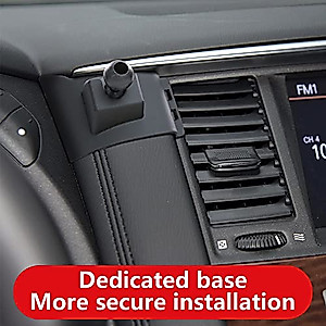 musttrue LUNQIN Car Phone Holder for 2017-2020 Nissan Armada Auto Accessories Navigation Bracket Interior Decoration Mobile Cell Phone Mount