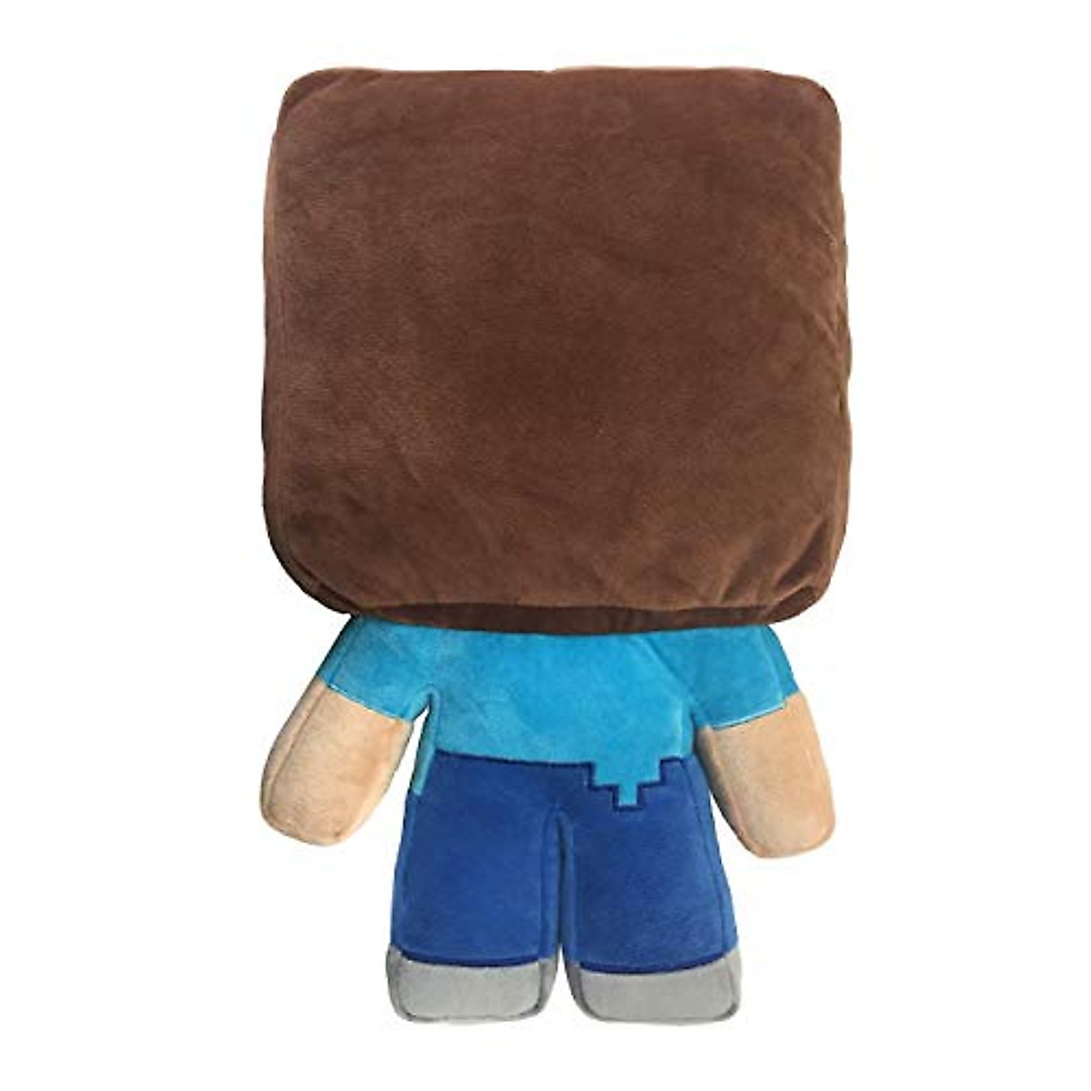 Jay Franco Mojang Minecraft Steve Plush Pillow Buddy - Super Soft Polyester Microfiber, 16 inch (Official Product)
