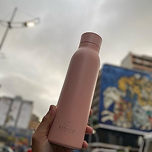 Caracas Canteen Modern SMART Sports Water Bottle, Stainless steel and BPA free flask, Reminds you to stay hydrated, Temperature display, Leak proof.…