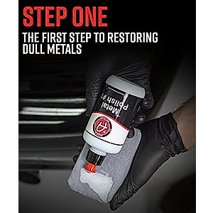 Adam's Metal Polish #2 - Part Two of Our Two Step Metal Polishing System That Adds The Finishing Touch to Metal, Steel & Chrome Surfaces