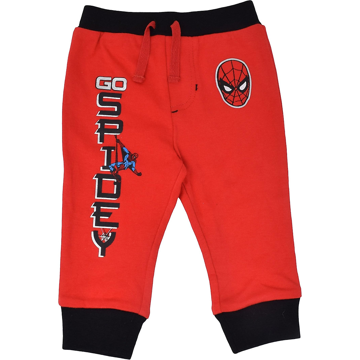 Marvel Avengers Black Panther Hulk Spiderman Toddler Boys Pants 3T