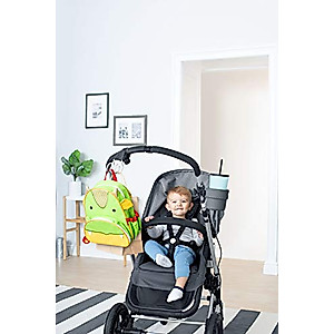 Skip Hop Universal Stroller Accessory Starter Set, Stroll & Connect, Grey